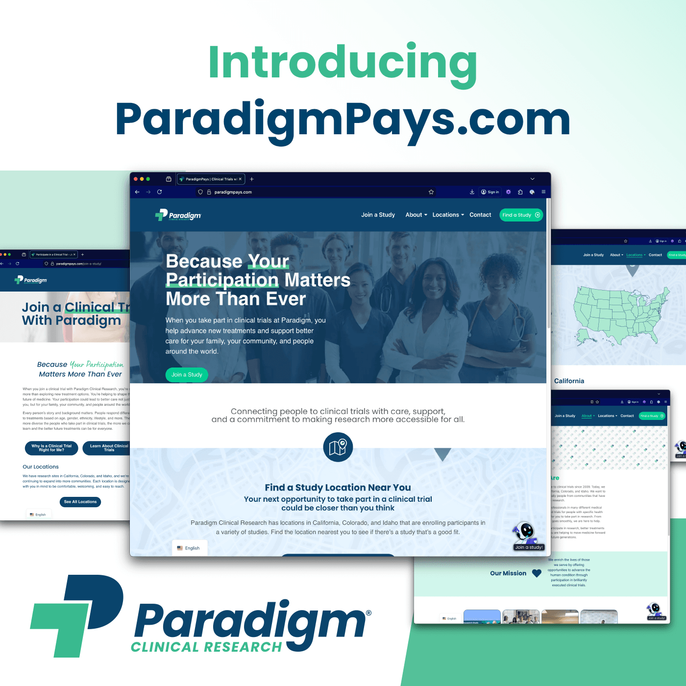 ParadigmPays Website Launch | Paradigm Clinical Research